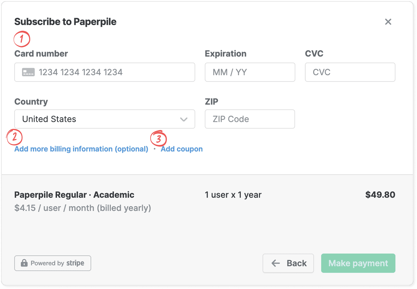Subscribe to Paperpile | Paperpile Help Center