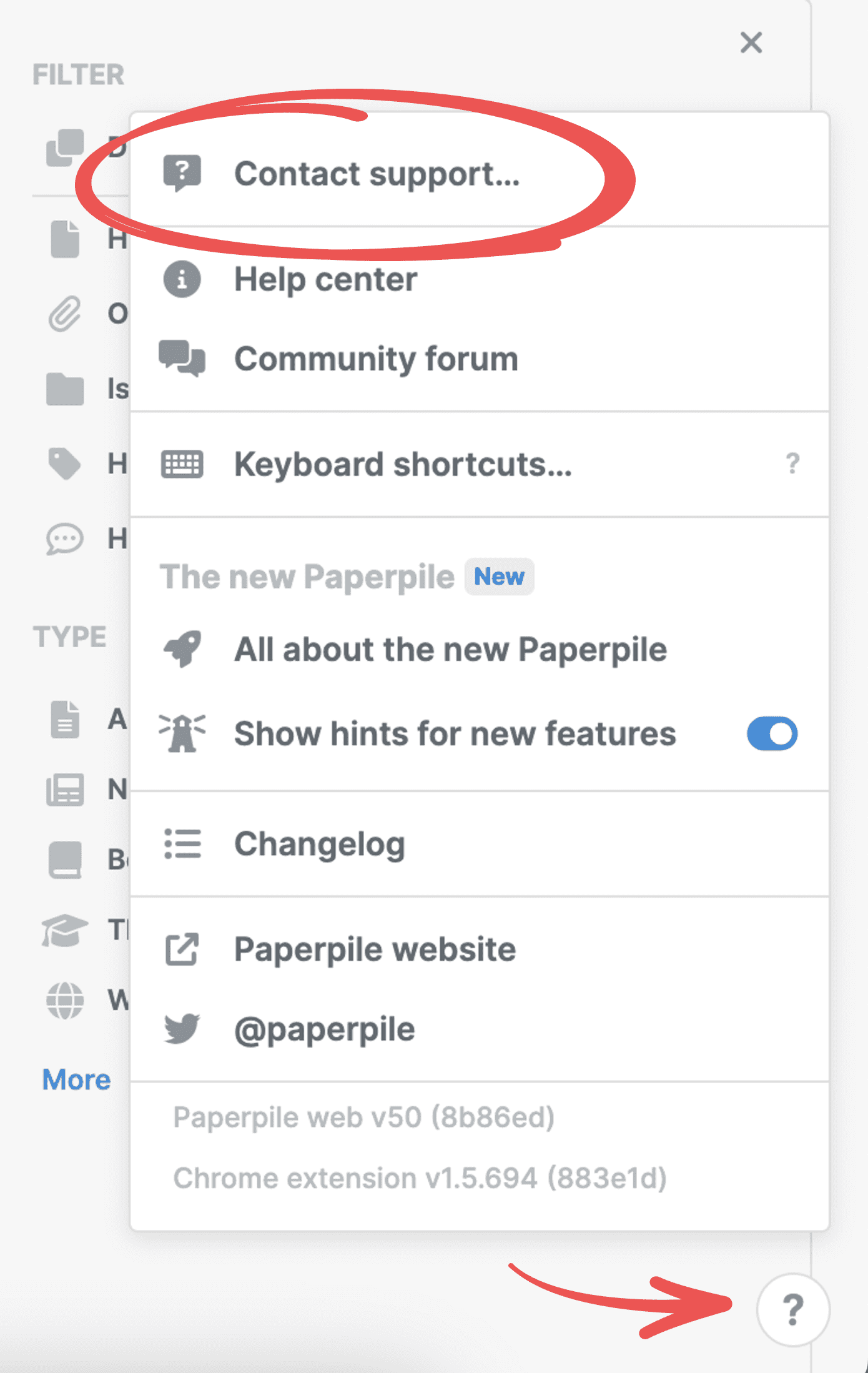 Give feedback or request a feature | Paperpile Help Center
