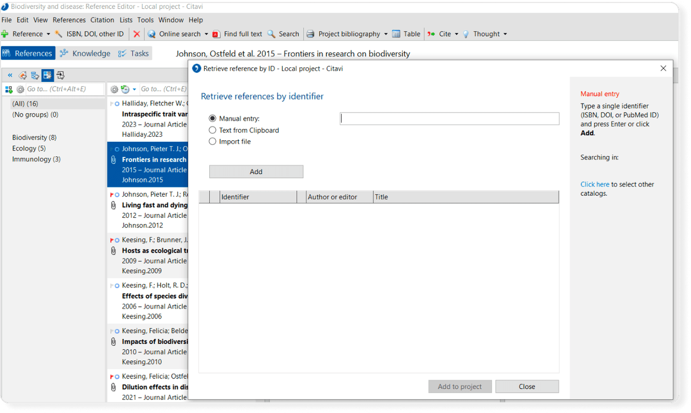 EndNote vs Citavi: Which reference manager to choose [2025] - Paperpile Reference Manager